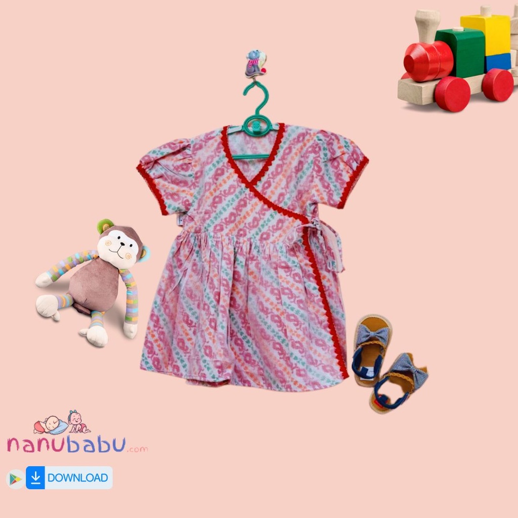 Authentic Nepali dhaka Dress (DC-0006- Nb-24) | NanuBabu.com